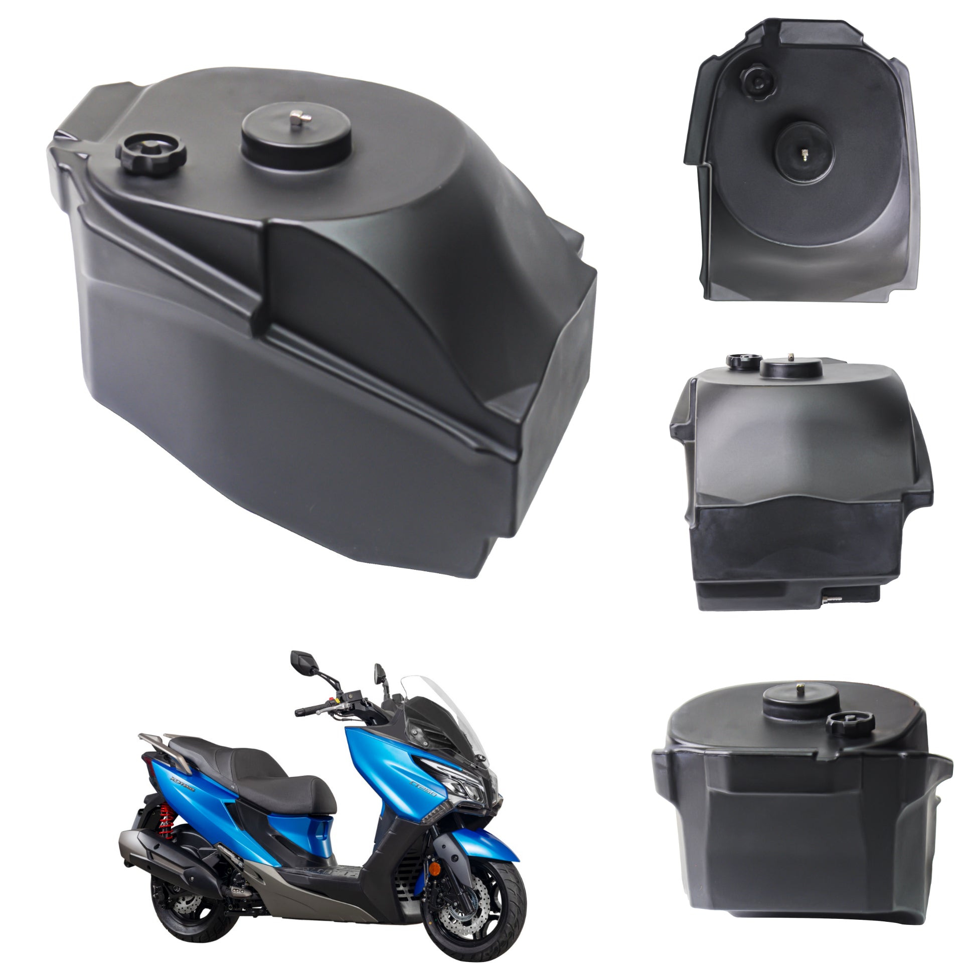 KYMCO Motorcycle Auxiliary Fuel Tank Made of PE Material for CT250 (16 ...